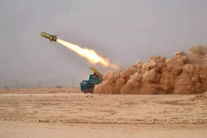 [Picture] Ababeel missile on a DIY dump truck launcher. : r ...