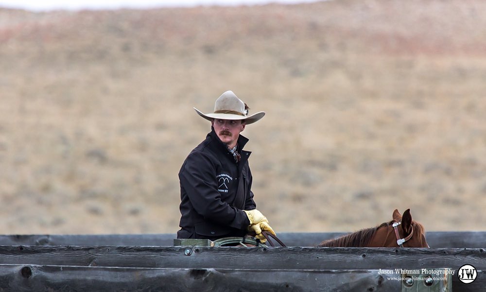 I took this photograph during Fall works at the Poison Spider Ranch in ...