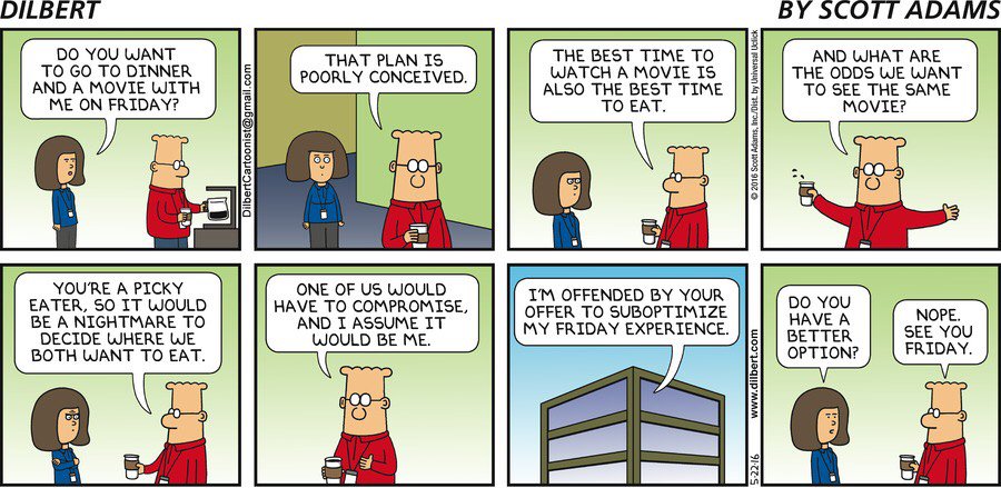 Suboptimization — Dilbert today — | Scoopnest