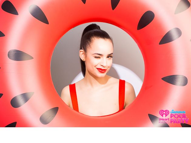 Carsonators on Twitter: "@SofiaCarson backstage at the 2016 iHeartRadio Summer Pool Party.…