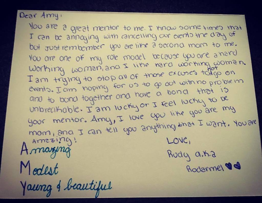 Thank You Letter To Mentor