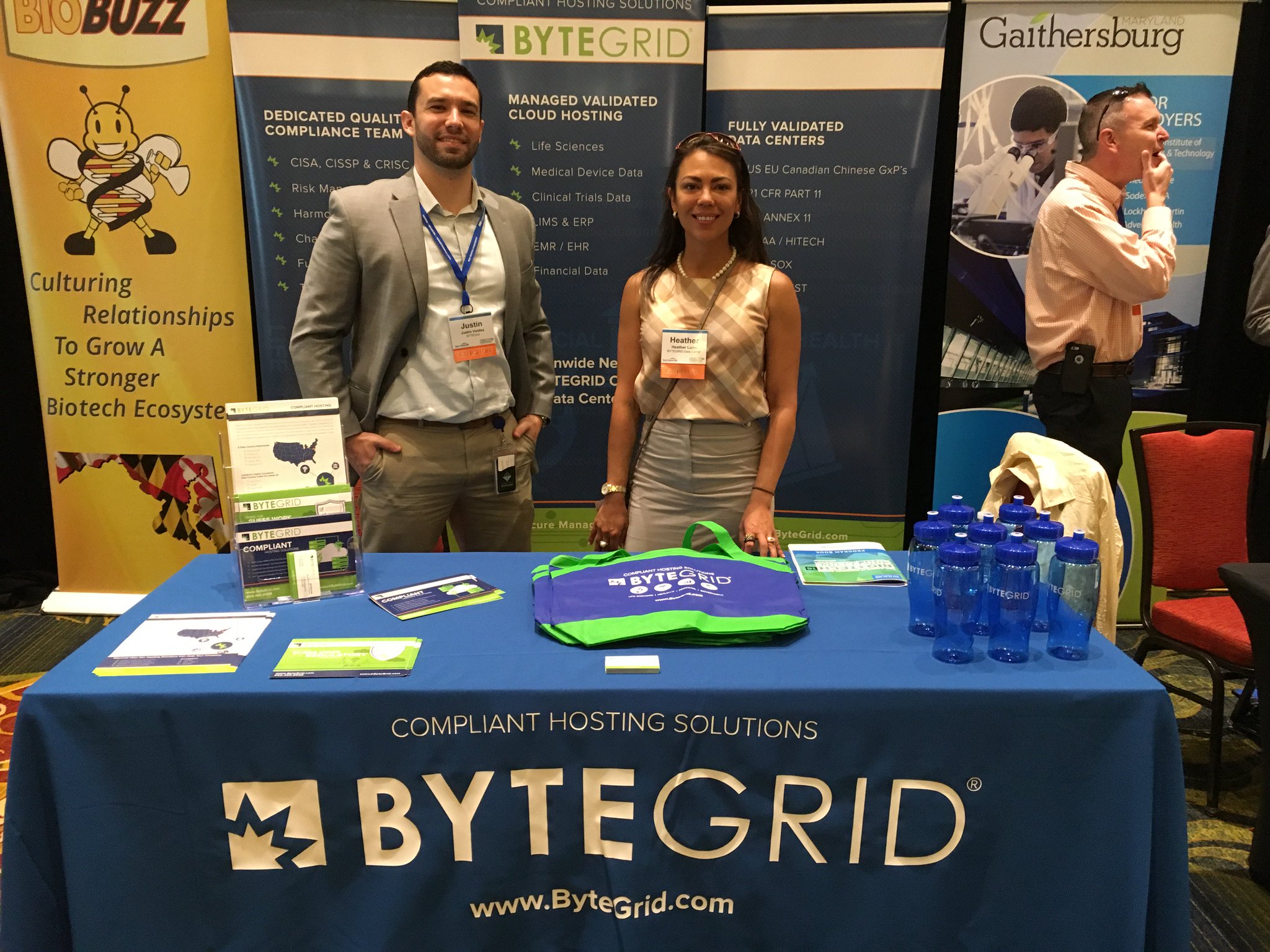 BYTEGRID on Twitter: "Visit Booth 34 @TechCouncilMD #BioTech16 for #CompliantHosting solutions.…