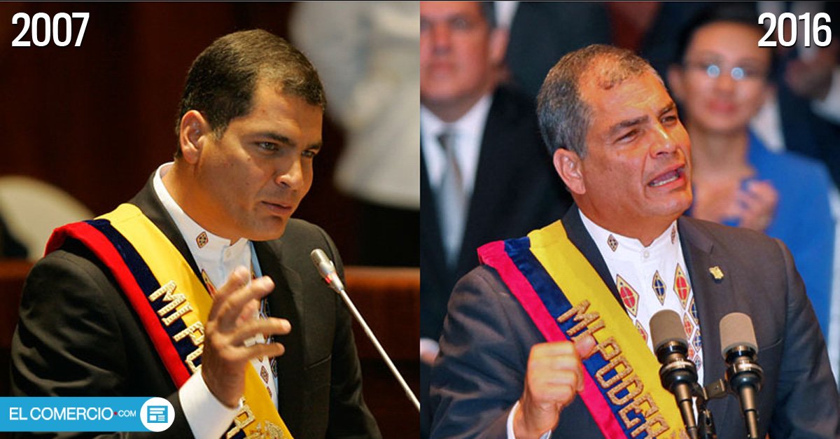 El Comercio On Twitter Video El Rostro Del Presidente Rafael Correa