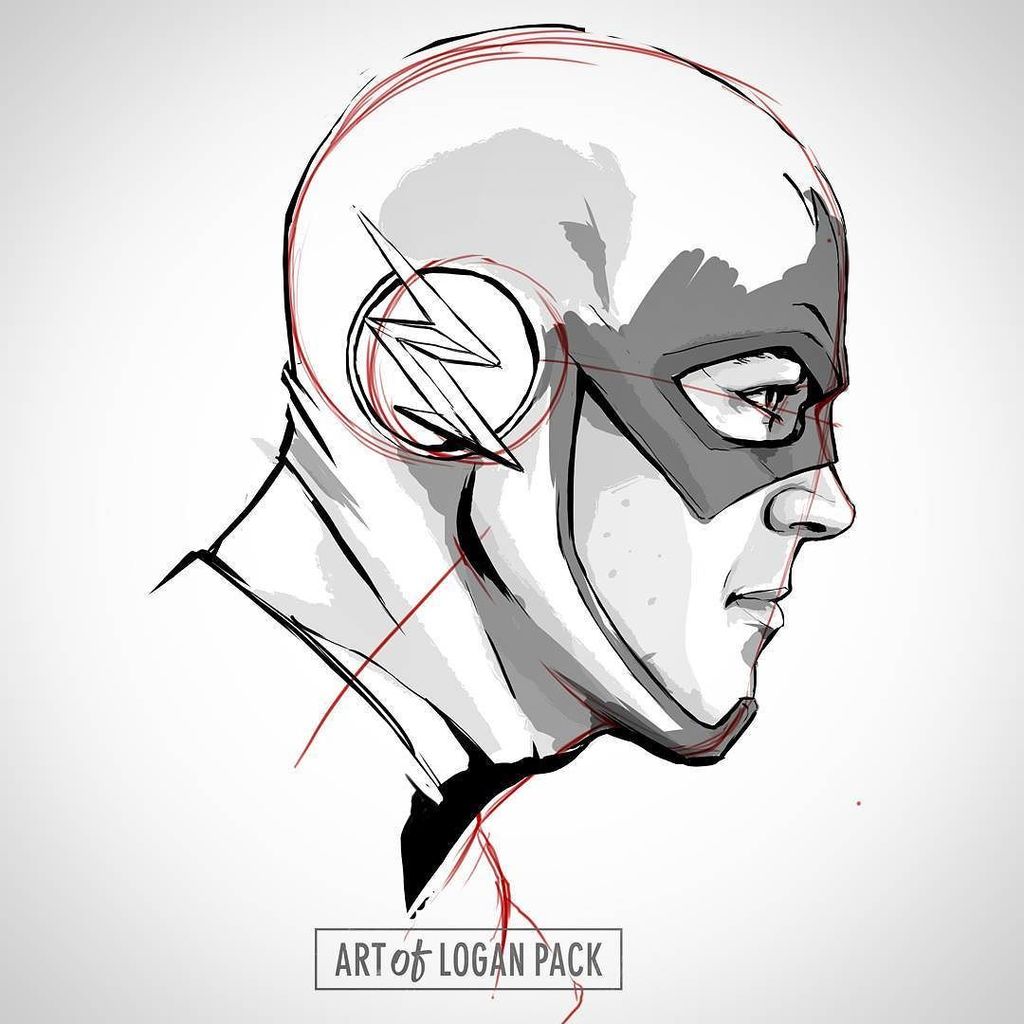 Cool Drawings Of The Flash