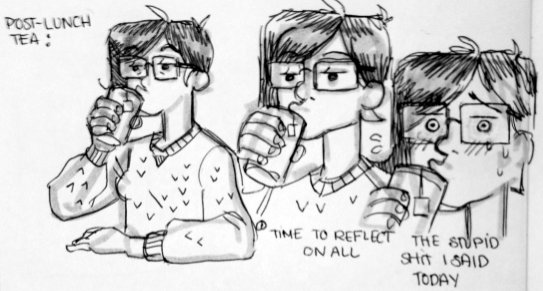 「Daily ritual 」|Emily Walusの漫画