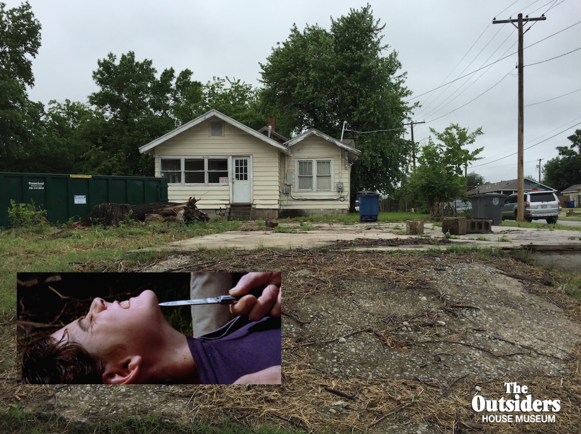 The Outsiders Ponyboys House As I Stepped Out Of Darkness Of The Movie