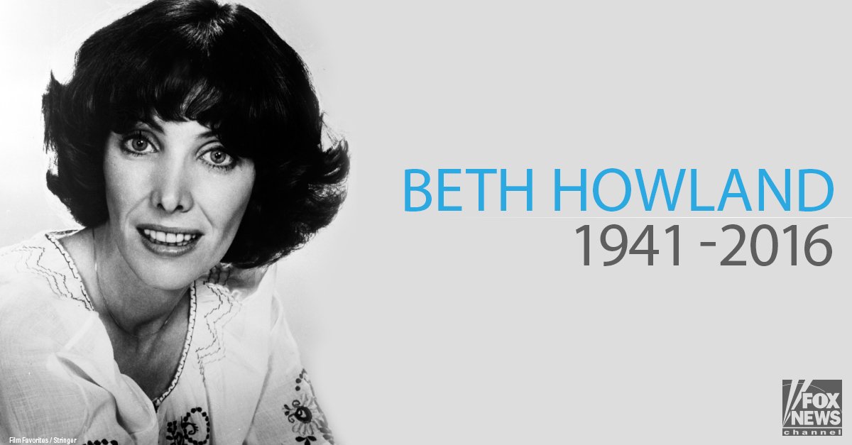 Beth howland, the actress who was best known for her role as a waitress ...