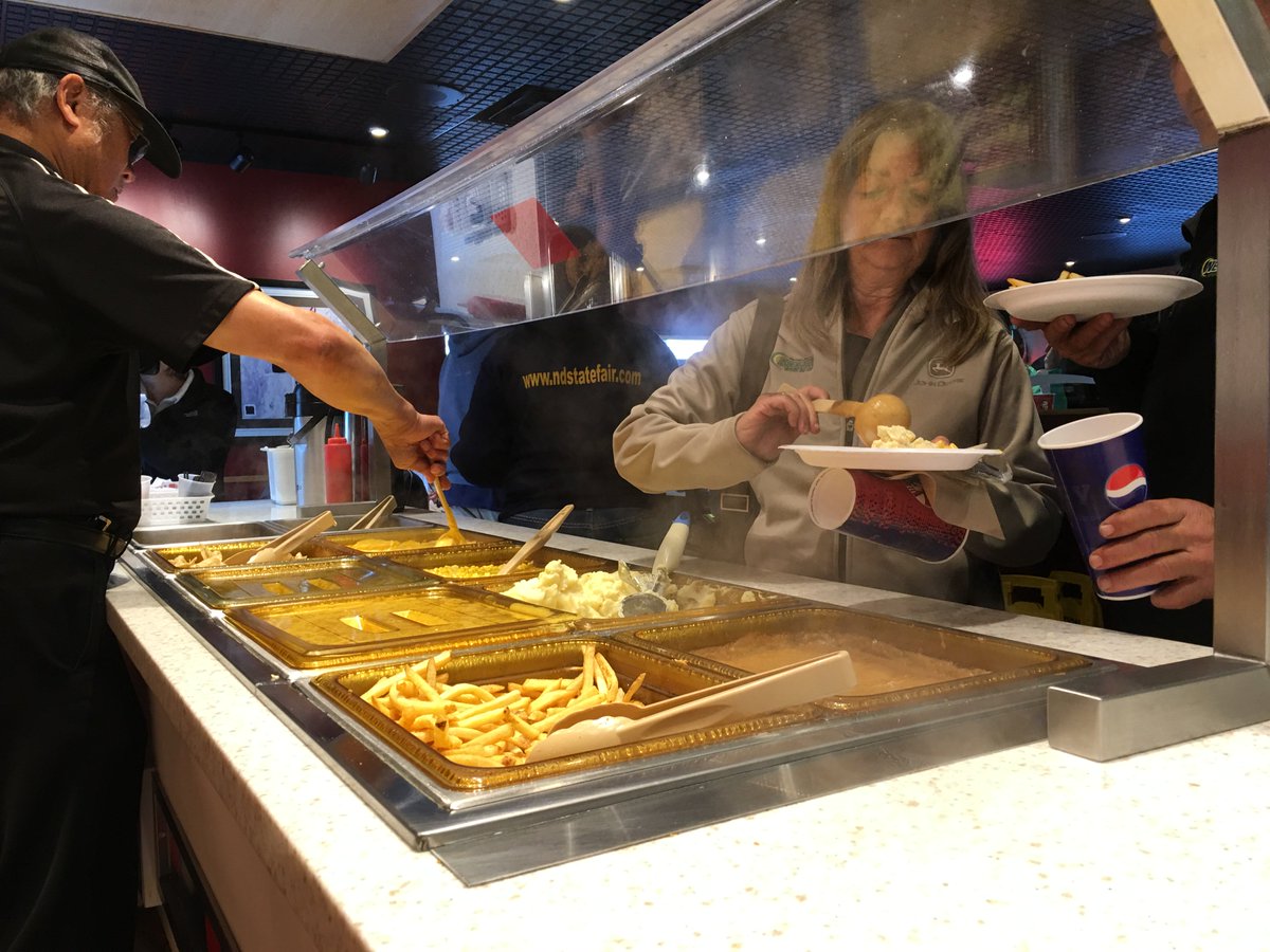 Packed house at Weyburn kfc for the lunch buffet today in wake of this ...