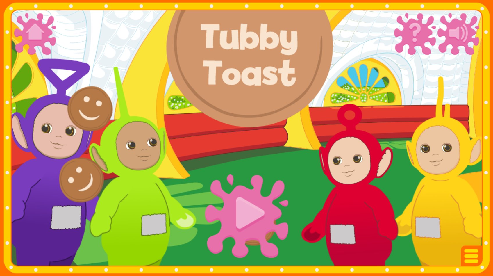 Teletubbies Tubby Custard Game