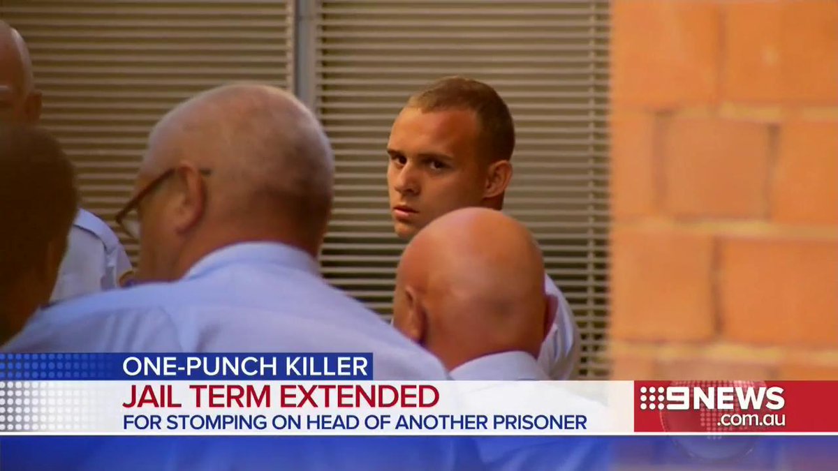One Punch Killer Kieran Loveridge Handed Another 12 Months Sentence For