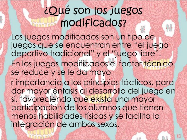 Juegos modificados para educacion fisica - devilgse