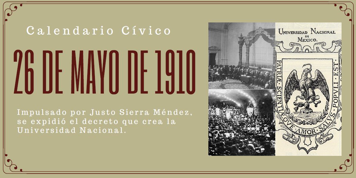 Justo sierra expide el decreto que crea la universidad nacional. conoce ... Justo sierra expide el decreto que crea la universidad nacional. conoce ...