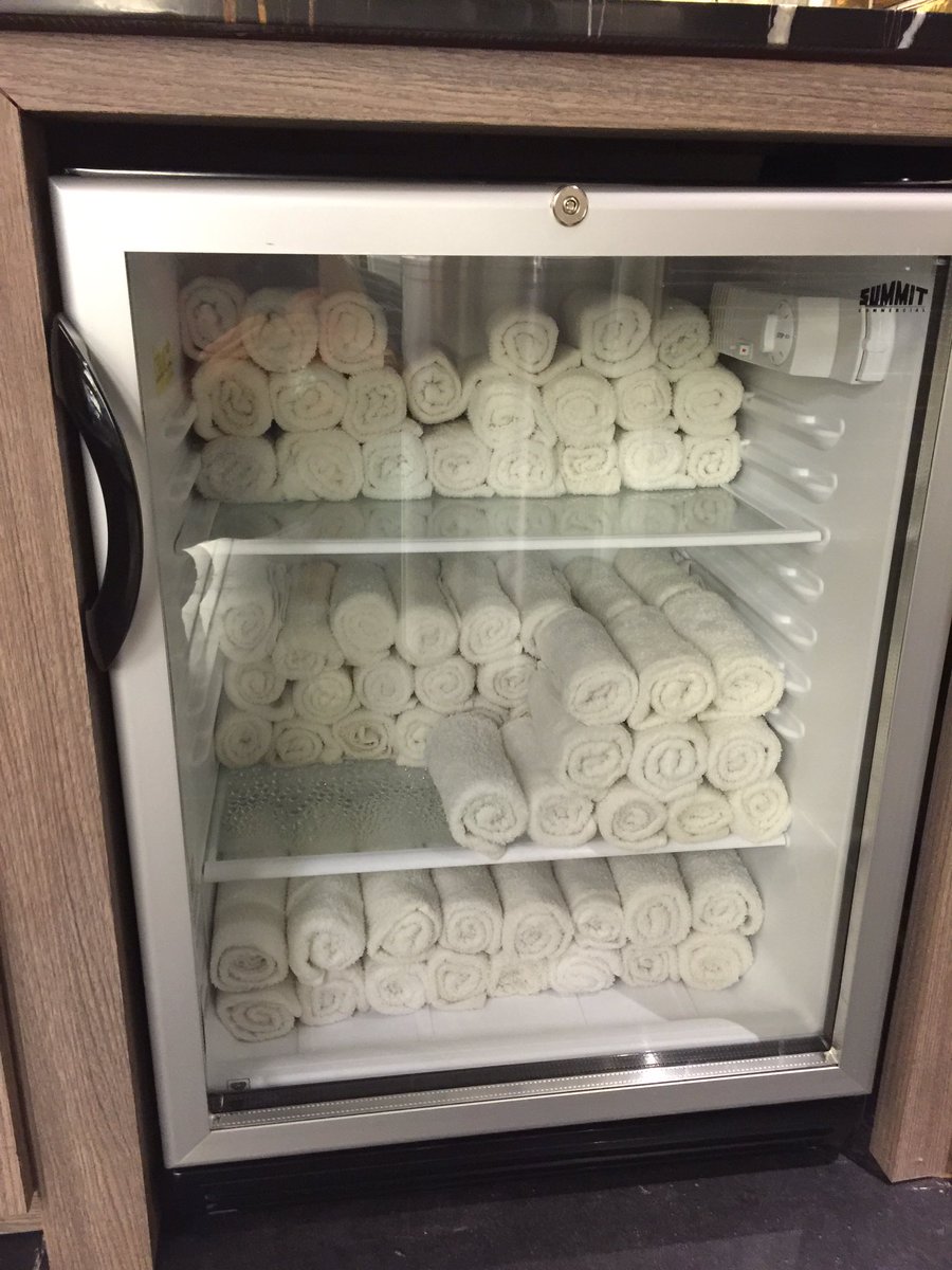 Cold towel fridge store