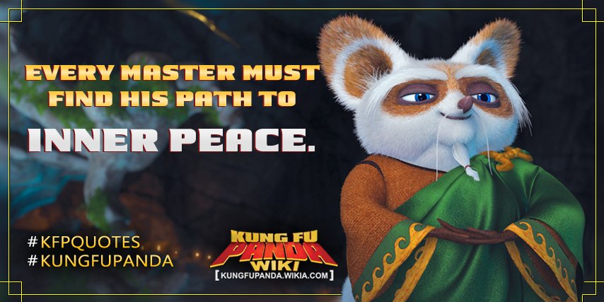 Shifu Kung Fu Panda Inner Peace