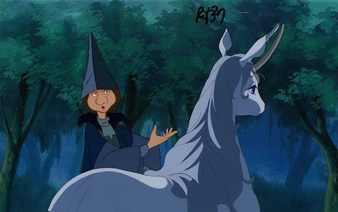 The Last Unicorn Schmendrick And Amalthea