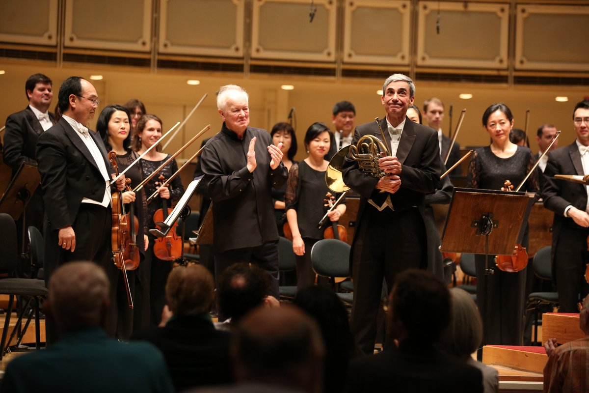 Congrats to Daniel Gingrich on a superb performance of Mozart Horn ...