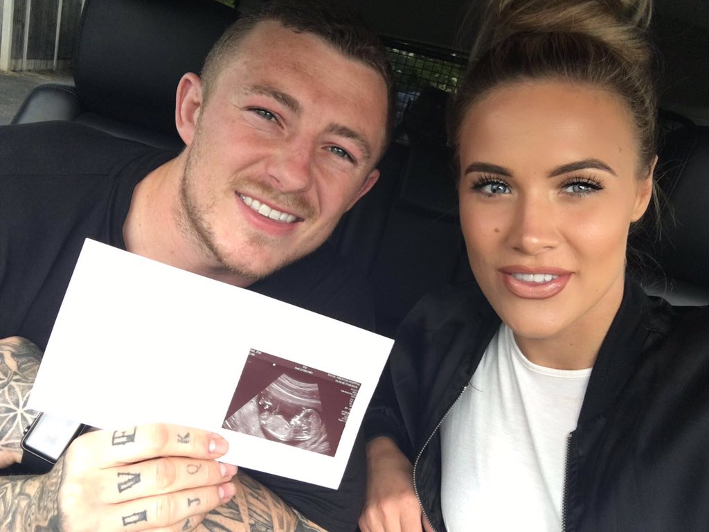 over the moon to announce I'm going to be a dad, baby charnley | Joshua ...