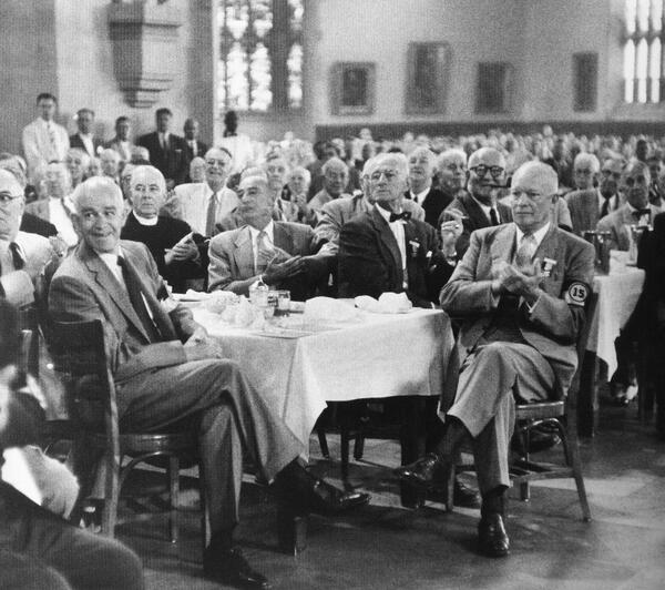 West Point 40th reunion of Class of 1915, including General Omar ...