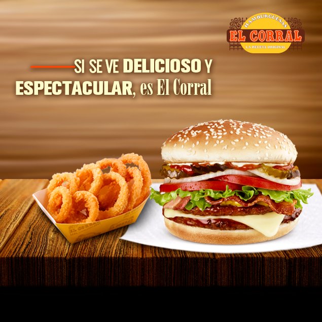 El Corral Ecuador on Twitter: "¡Si se ve delicioso y espectacular, es el Corral! Acompaña tu ...