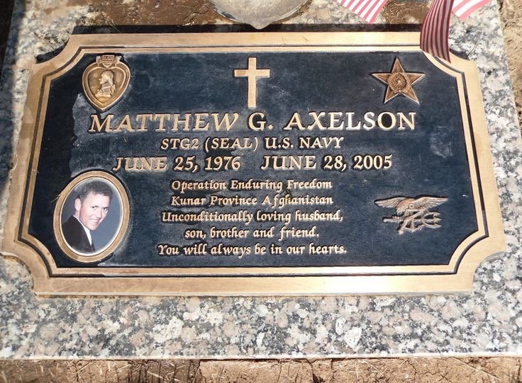 Matthew Axelson Memorial