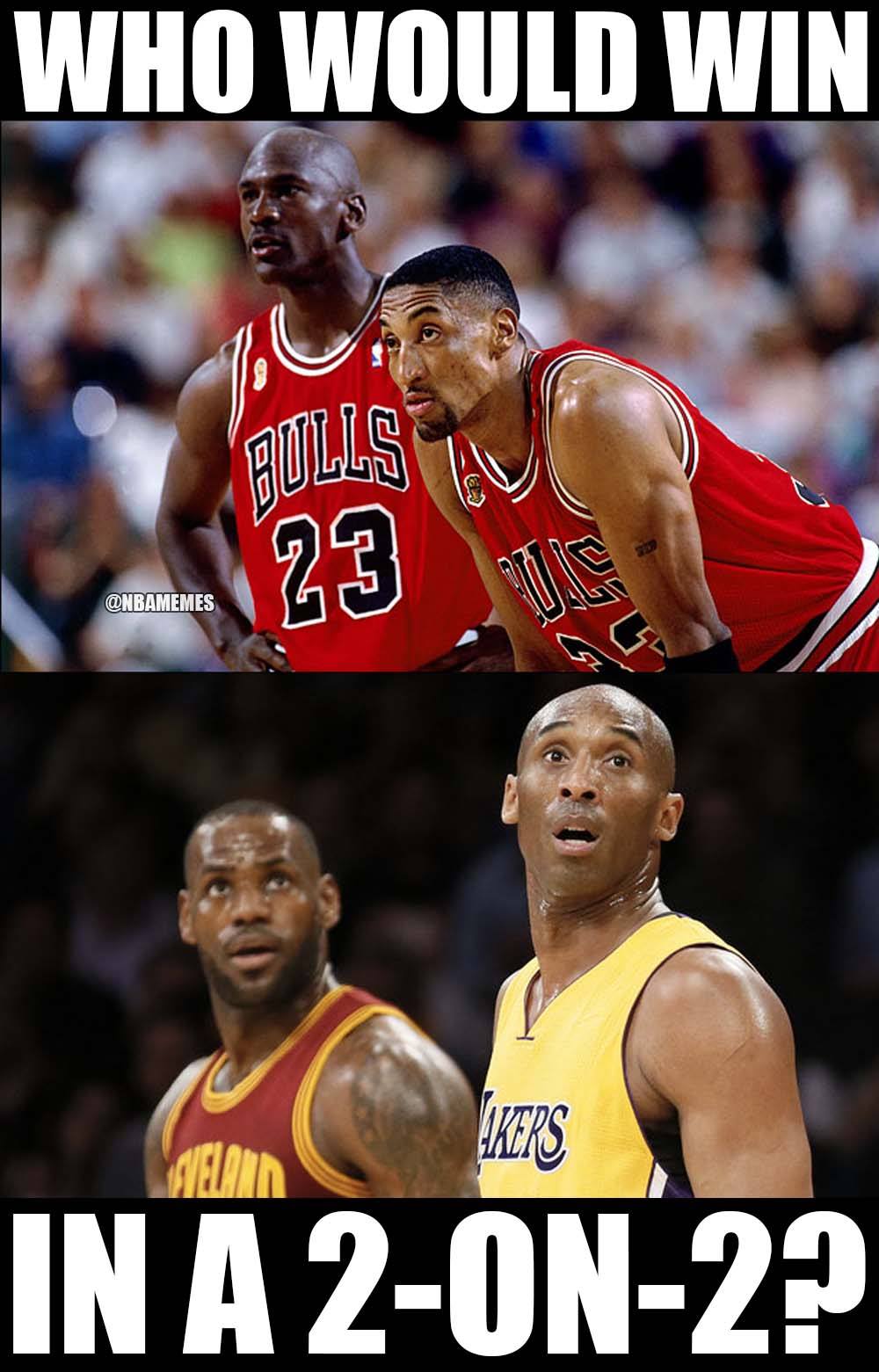 Nba Memes Lebron And Kobe