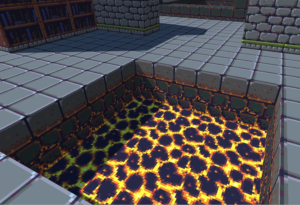 3D pixel art, low poly assets. : r/Unity3D