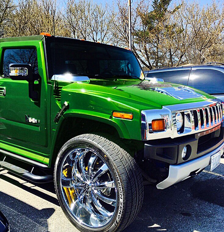 Hummer H2 Custom Paint