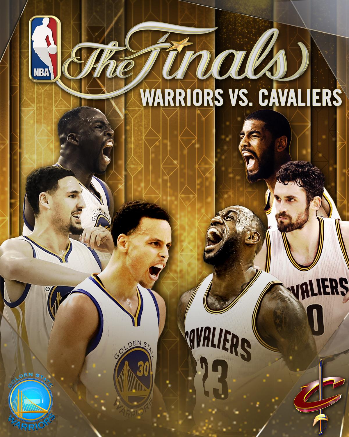NBA FINALS: | (1) Golden State Warriors vs (1) Cleveland Cavaliers ...