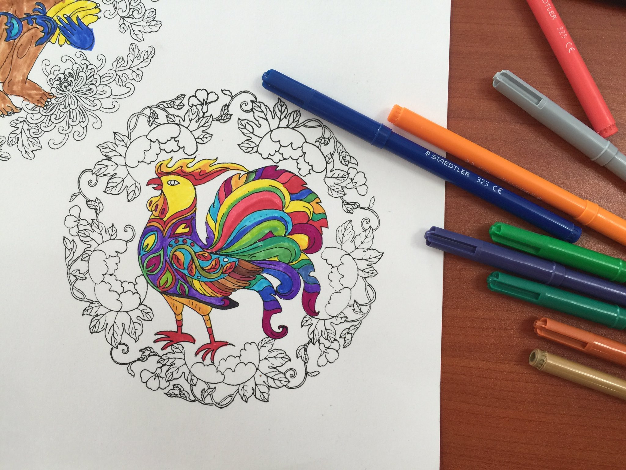 Original Sarimanok Drawing