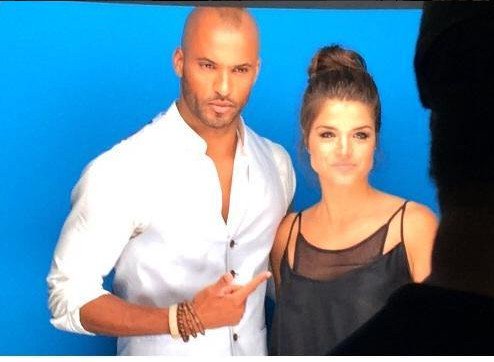 Ricky Whittle And Marie Avgeropoulos