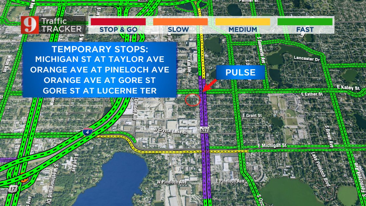 Lynx bus routes: these are the temporary stops for link 7, 11, 18, 40 # ...