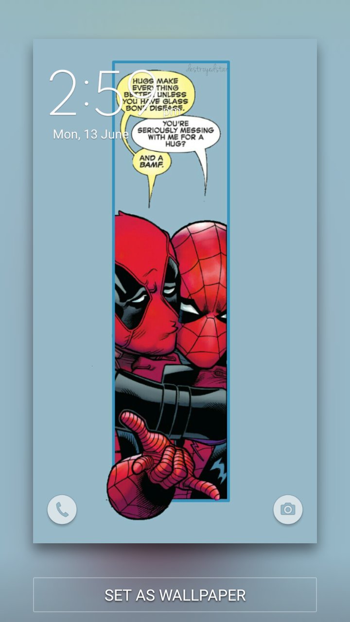 Spideypool Wallpaper
