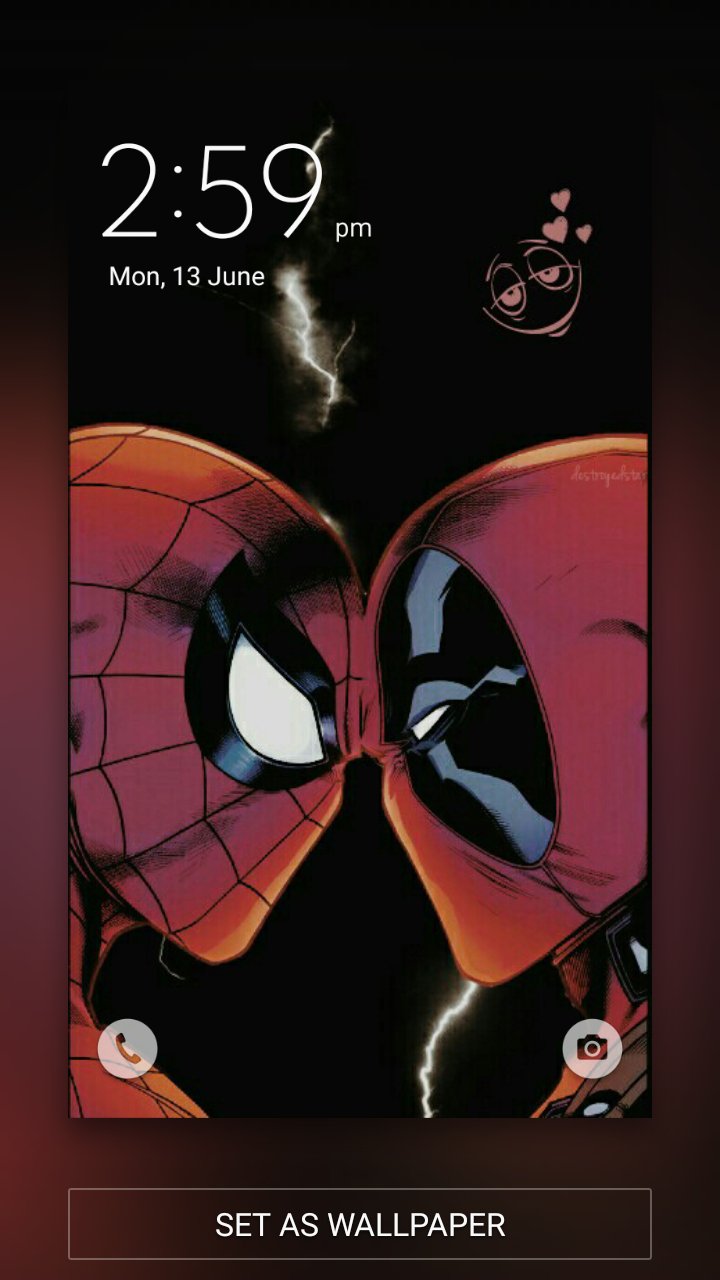 Spideypool Wallpaper