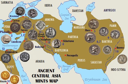 Ancient Asia Minor Map