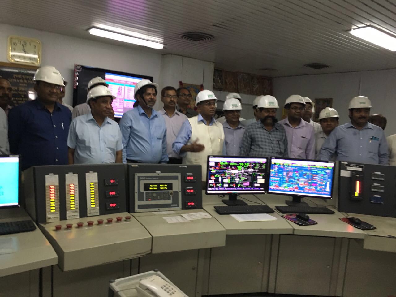 Oil Refinery Control Room