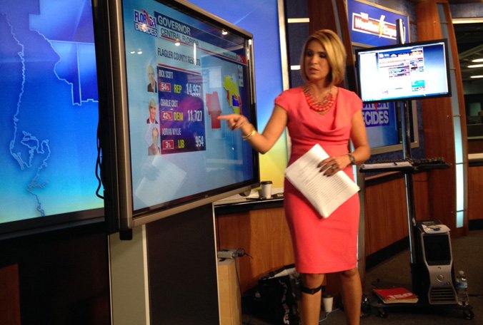 1p. live chat with anchor Ybeth Bruzual, who led 12 hours of coverage ...