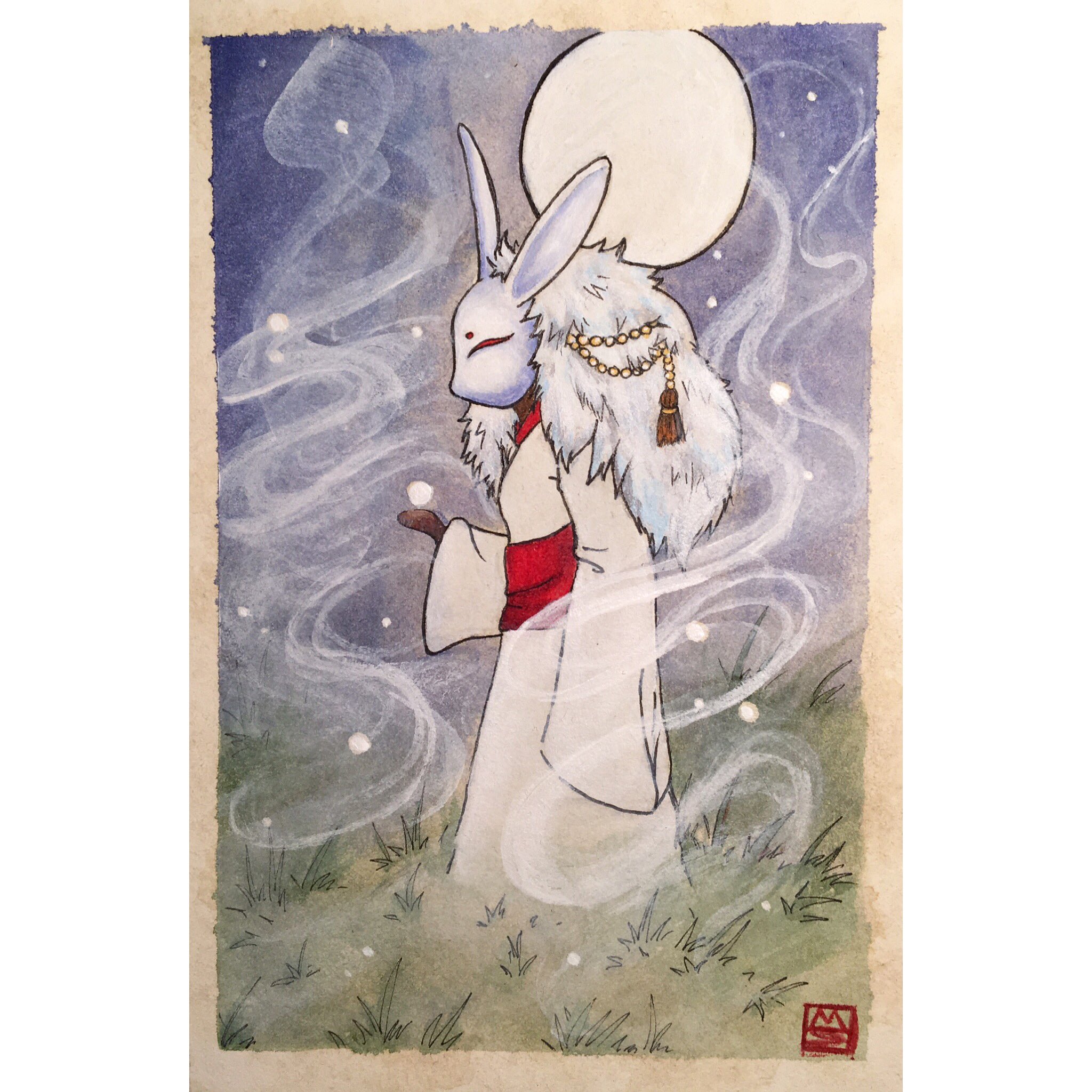 Japanese Rabbit Art