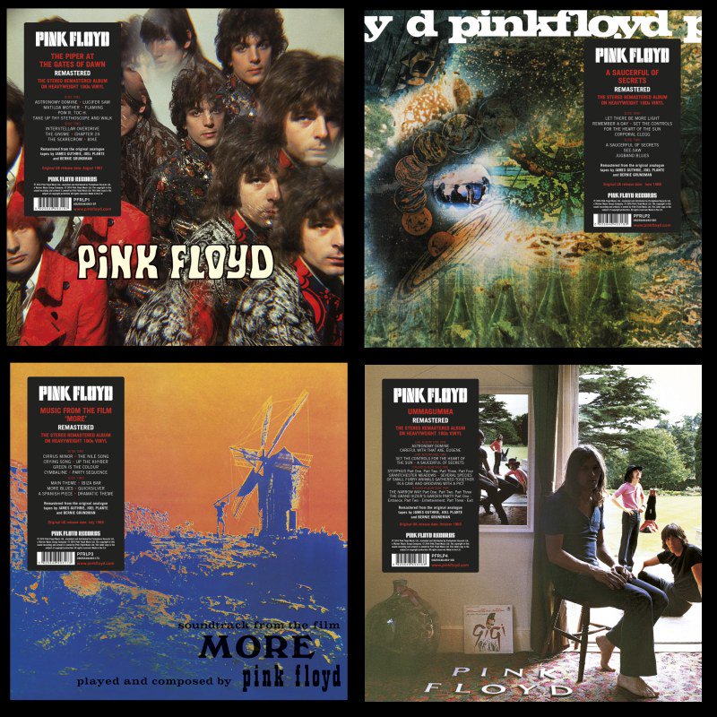 Pink Floyd Albums In Order