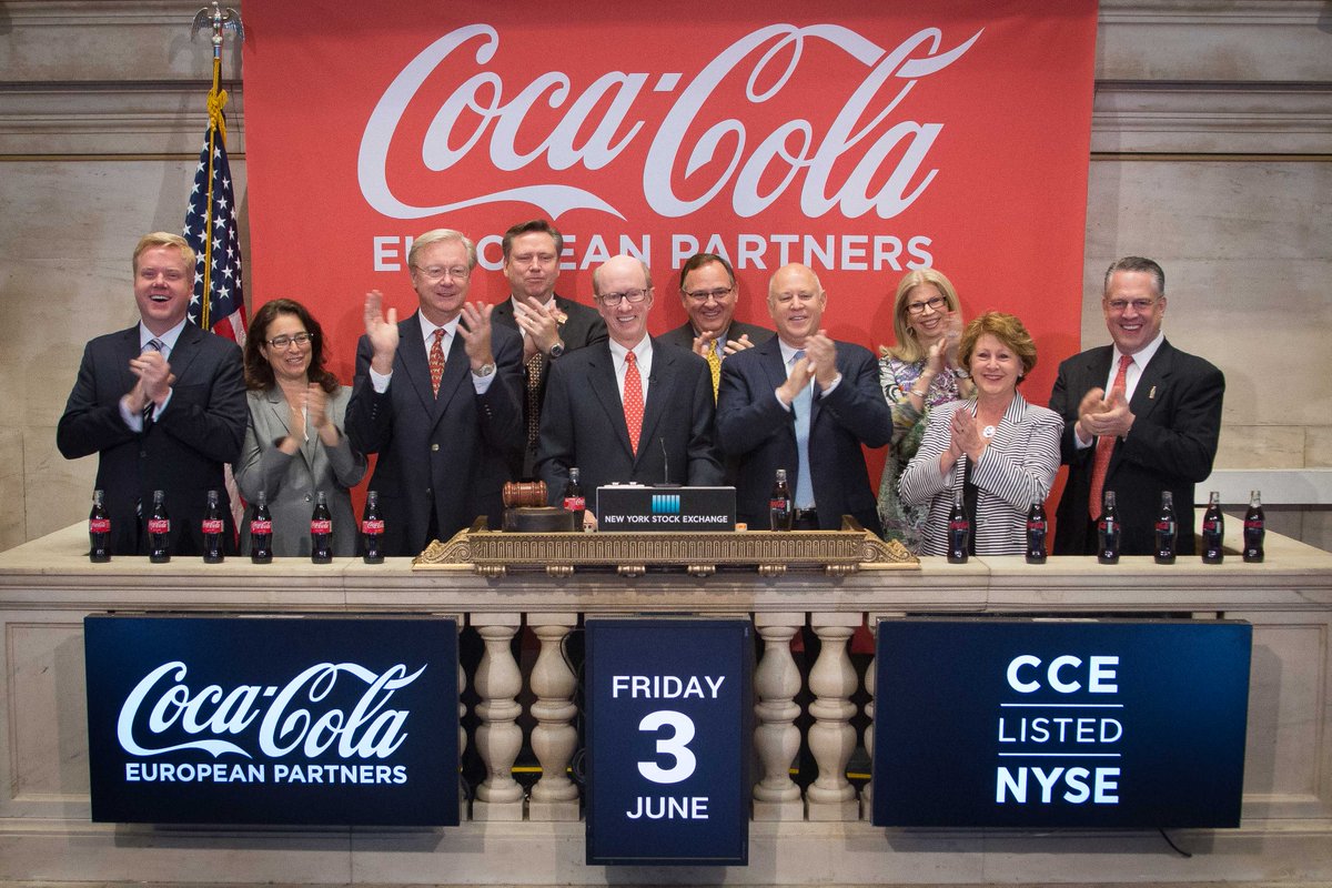 Cheers to the brand new Coca-Cola European Partners (CocaColaEP) | NYSE ...