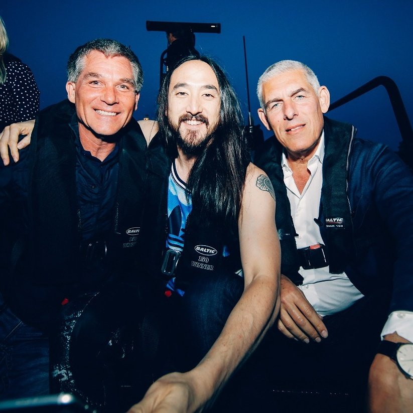 Ron Laffitte & Lyor Cohen. Legends in the biz | Steve Aoki | Scoopnest