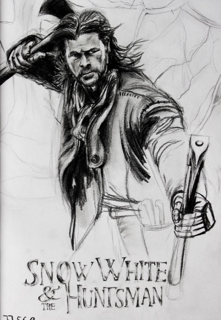 Snow White And The Huntsman Painting