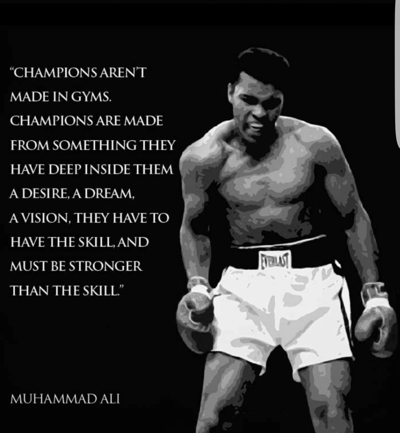 Muhammad Ali Quotes Champions Arent Made In Gyms
