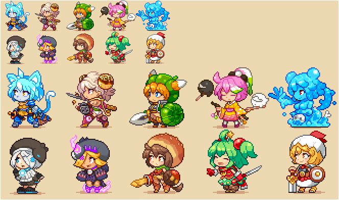 Pixel Art Sprites