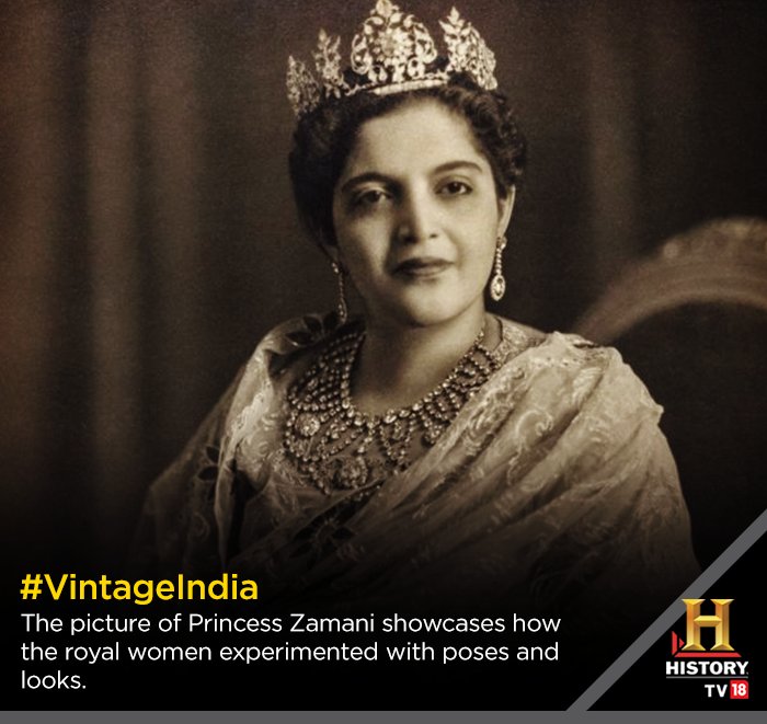 VintageIndia Princess Rafat Zamani, Begum Sahiba of Rampur, formerly of ...