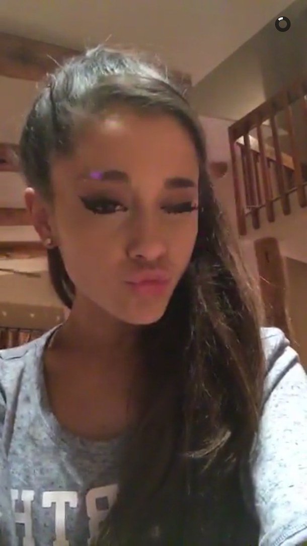 Ariana Grande Duck Face