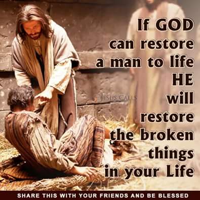 God Restores The Broken