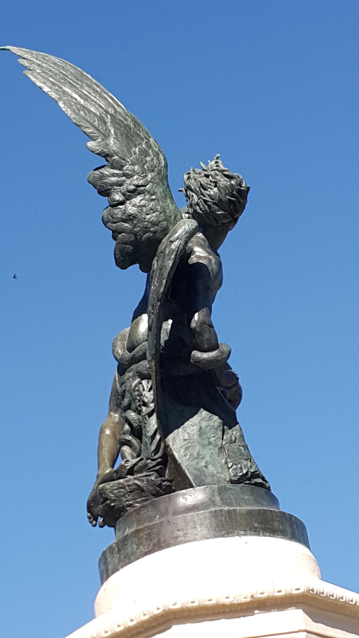 Fallen Angel Lucifer Statue