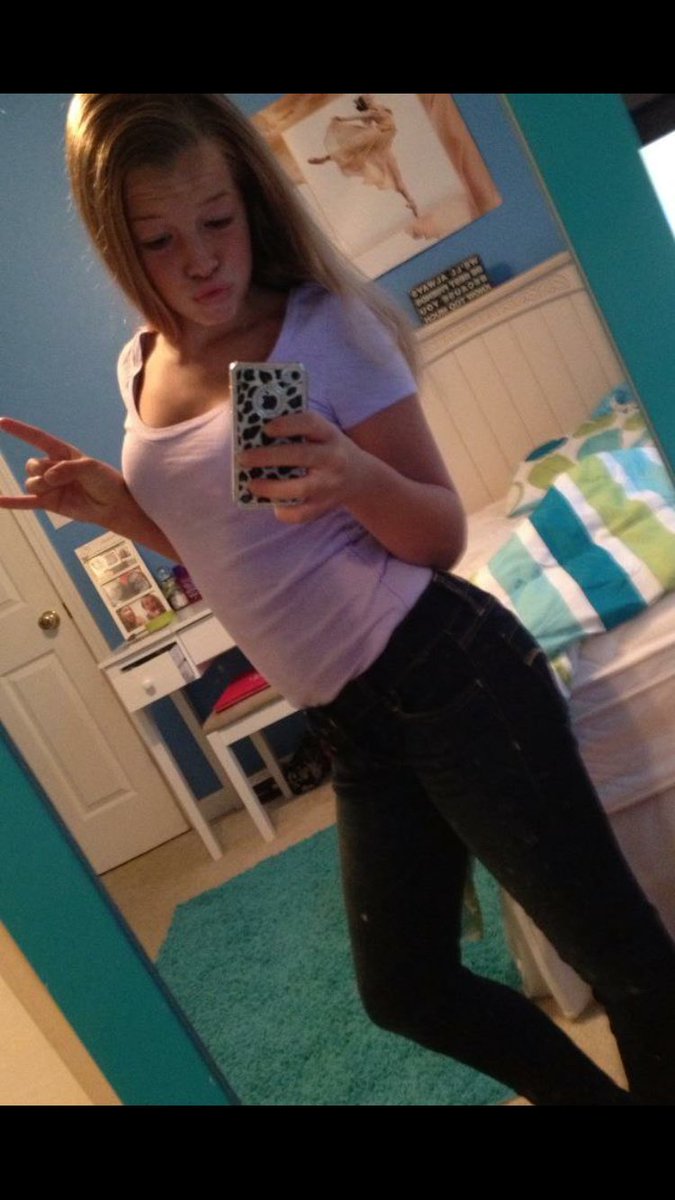 Pretty High School Girls Selfie