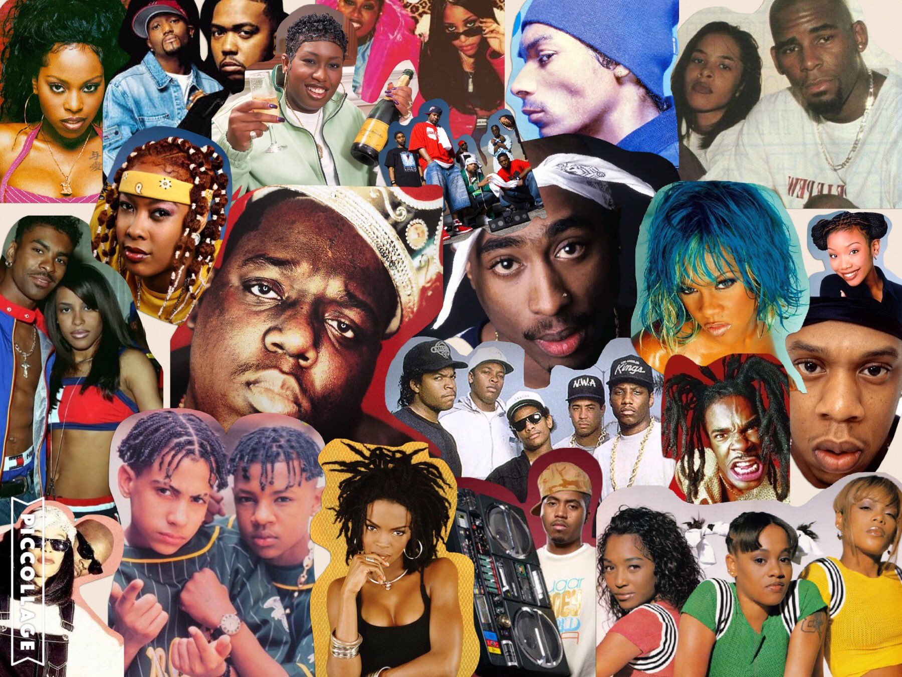 1990s Collage
