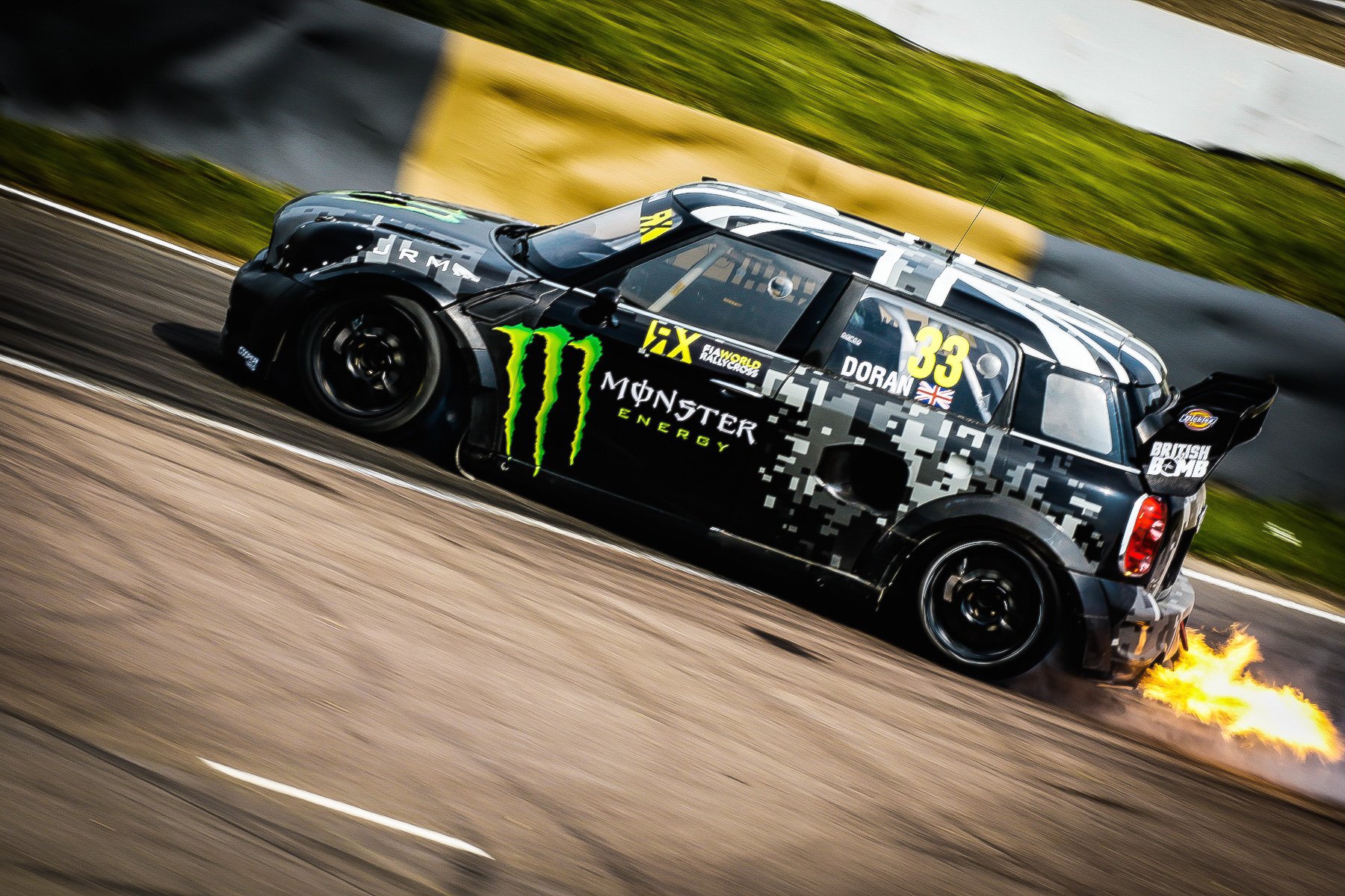 Monster Energy Mini Cooper